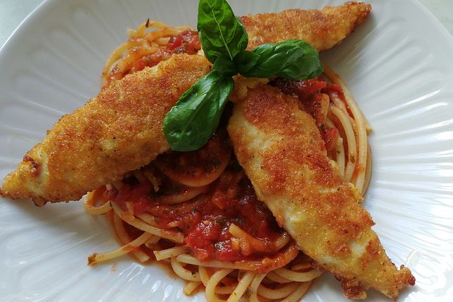 Schnitzel Milanese mit schmackhafter Parmesannote von cess_hopes| Chefkoch