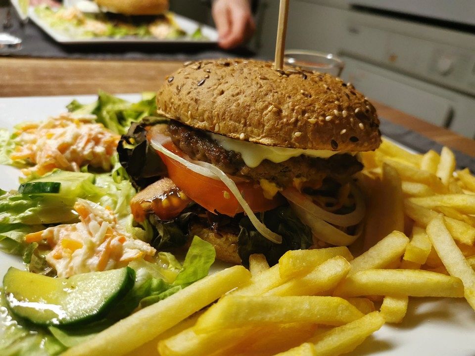 BBQ-Cheeseburger von Rayleya| Chefkoch