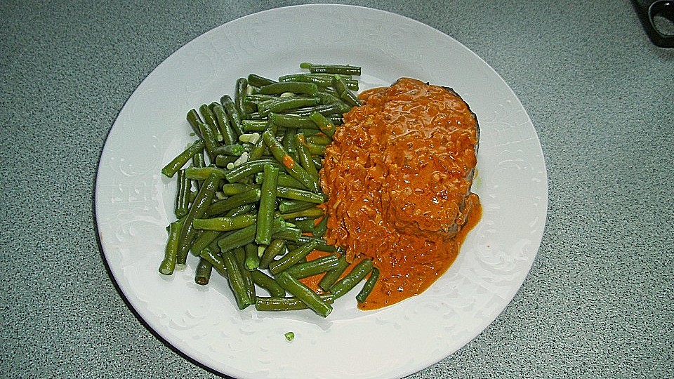 Koteletts in Paprika - Zwiebel Sauce von redmoon