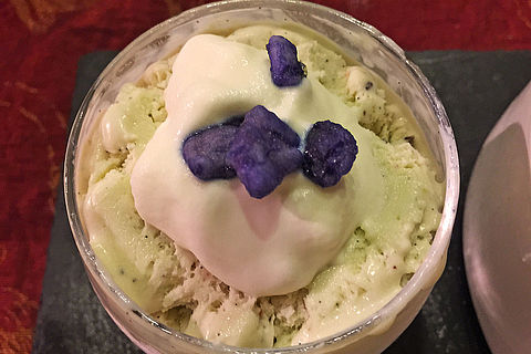 Veilchen-Eis von francette| Chefkoch