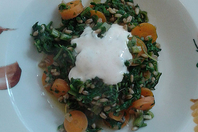 Gerste mit Möhren und Joghurt von veginiti81| Chefkoch