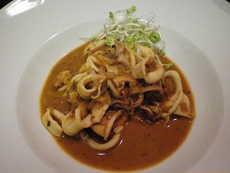 Kalmare in Tomatensoße von caipiri| Chefkoch