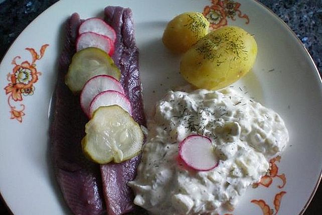 Sherrymatjes mit Joghurtsoße von caipiri| Chefkoch