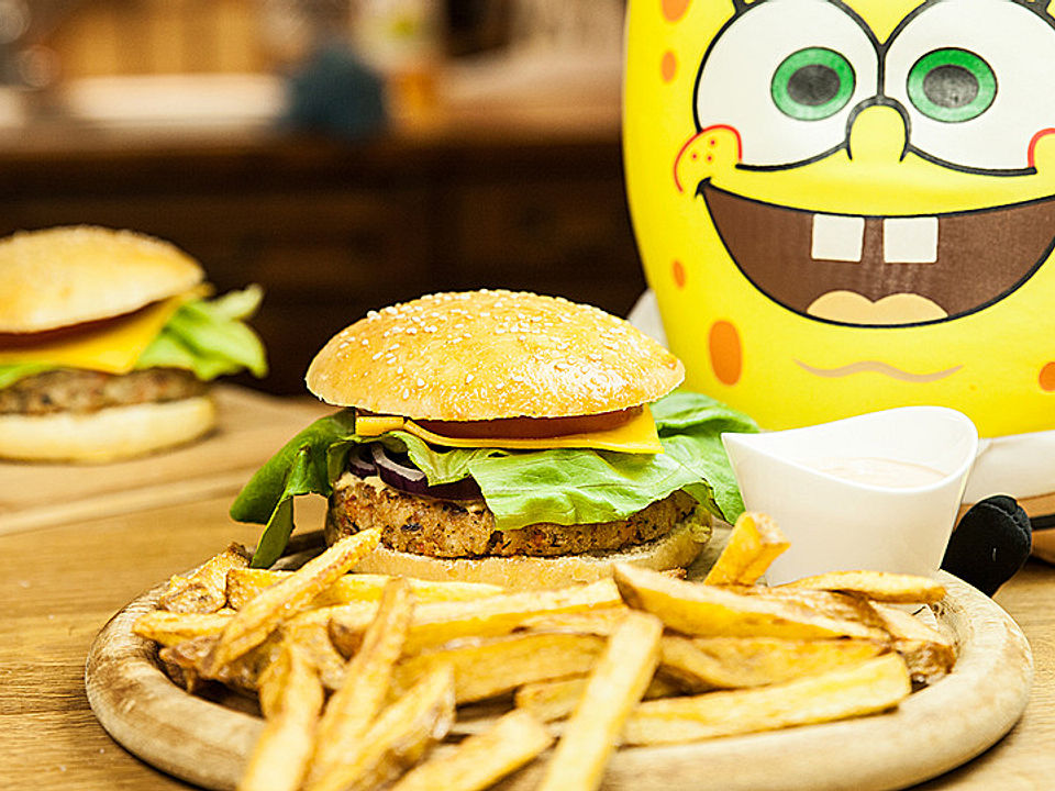 Spongebob Krabbenburger aus der Krossen Krabbe von yasiliciousDE| Chefkoch