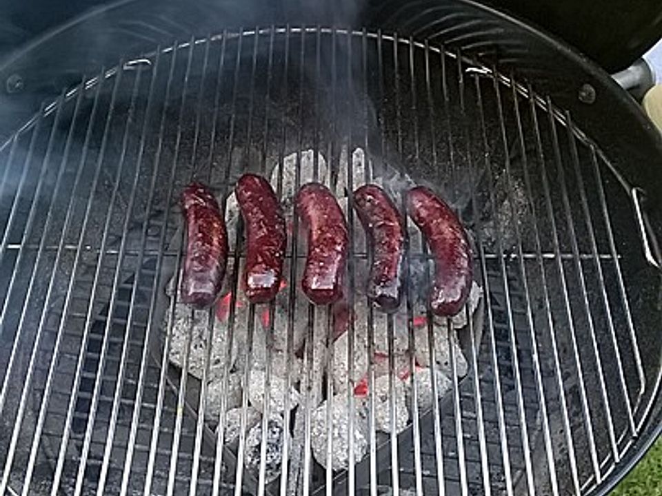 Rotweinbratwurst, beschwipst von küechenkai| Chefkoch