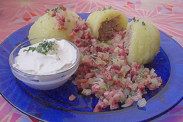 Zeppelinas - Litauische Hackfleischklöße von arthurdent42| Chefkoch