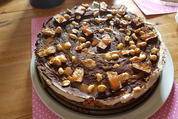 Snickers-Torte von Chelsey711 | Chefkoch