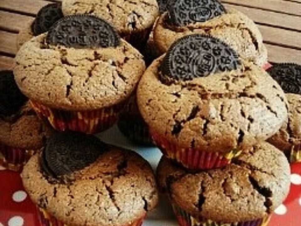 Oreo Muffins von Sarahloves_healthyfood | Chefkoch