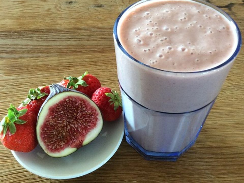 Feigen-Erdbeer-Smoothie von patty89| Chefkoch