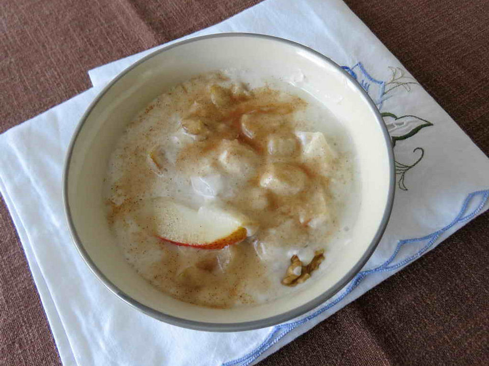 Banane-Apfel-Birne-Dickmilch von patty89| Chefkoch