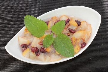 Honigmelonen-Cranberry-Kompott von patty89| Chefkoch