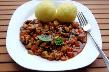 Vegetarisches Pilzgulasch| Chefkoch