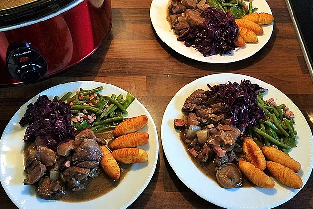 Rehgulasch aus dem Crock Pot von kitty79| Chefkoch