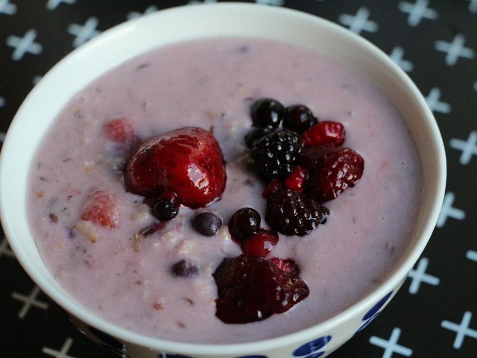 Pink Porridge von selincm | Chefkoch