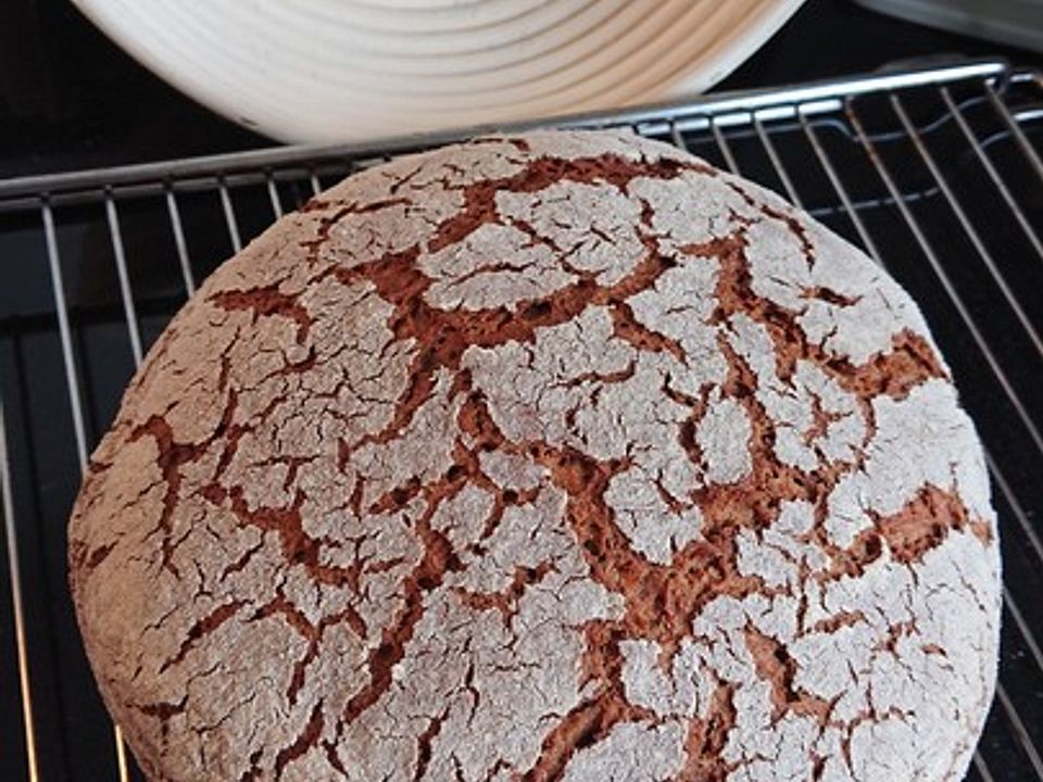 Reines Roggenbrot aus Sauerteig | Chefkoch