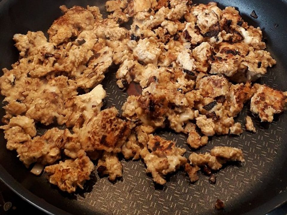 Vegetarisches gebratenes Hack ohne Soja von küchen_zauber| Chefkoch