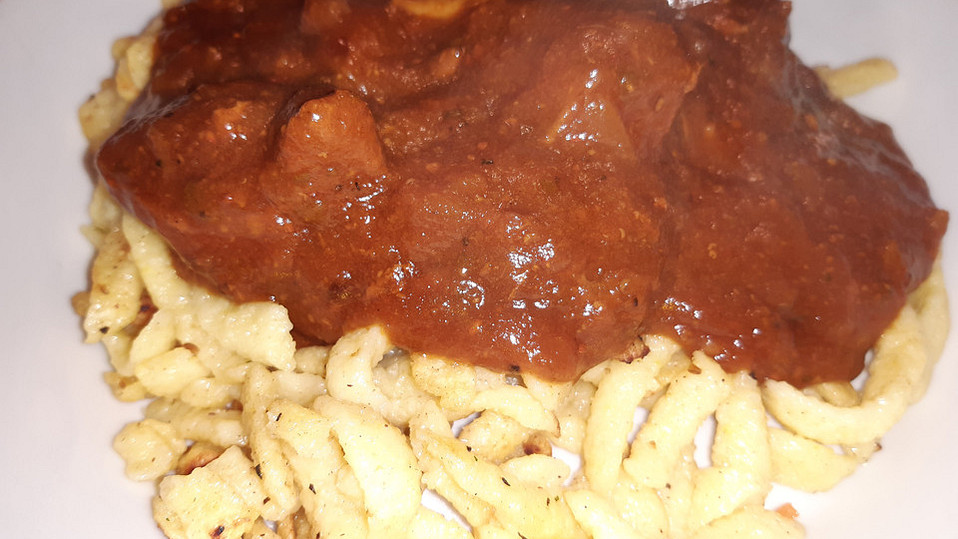 Gulasch mit Spätzle von claussen
