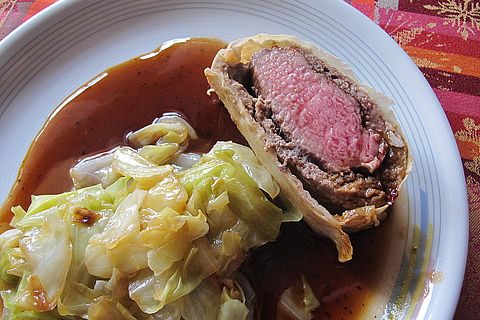 Wildschweinrücken im Brickteig von Monika| Chefkoch