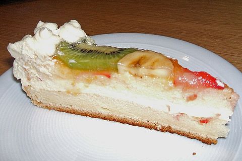 Vanille - Topfentorte mit Früchten von pastagenovese