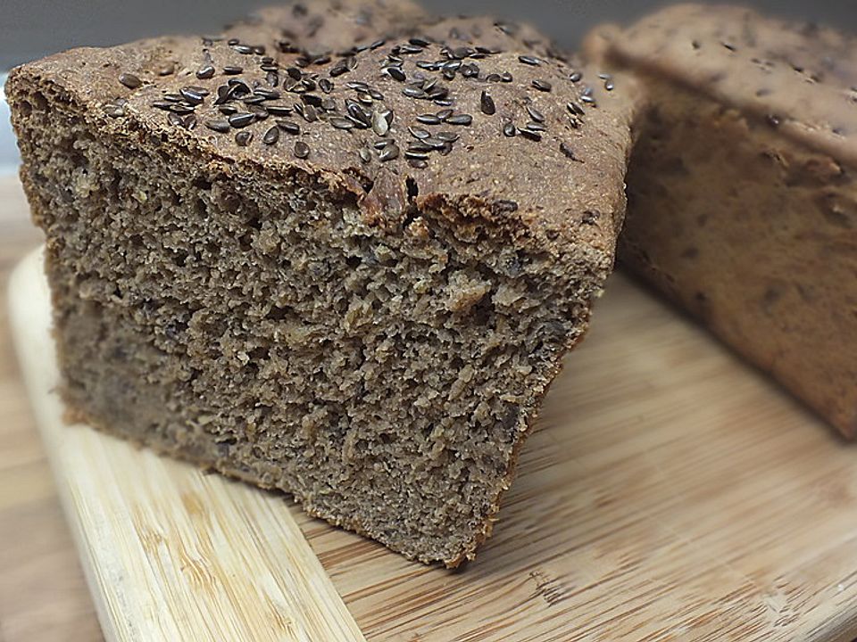 Leinsamen-Vollkornbrot von gloryous| Chefkoch