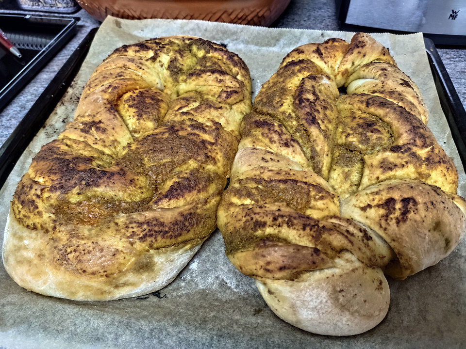 Gedrehtes Pestobrot von Esslust | Chefkoch