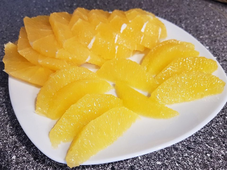 Filetierte Orangen von Fiefhusener| Chefkoch