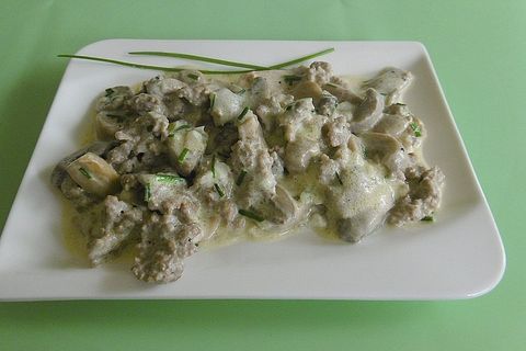 Rinderhack-Stroganoff von LittleDorrit| Chefkoch