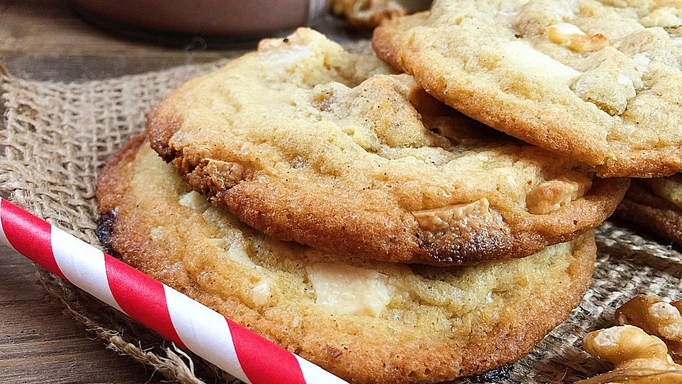 Weiche White Chocolate Chip Cookies von CookBakery