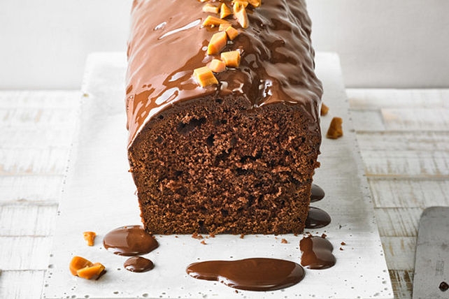 Schoko Karamell Kuchen