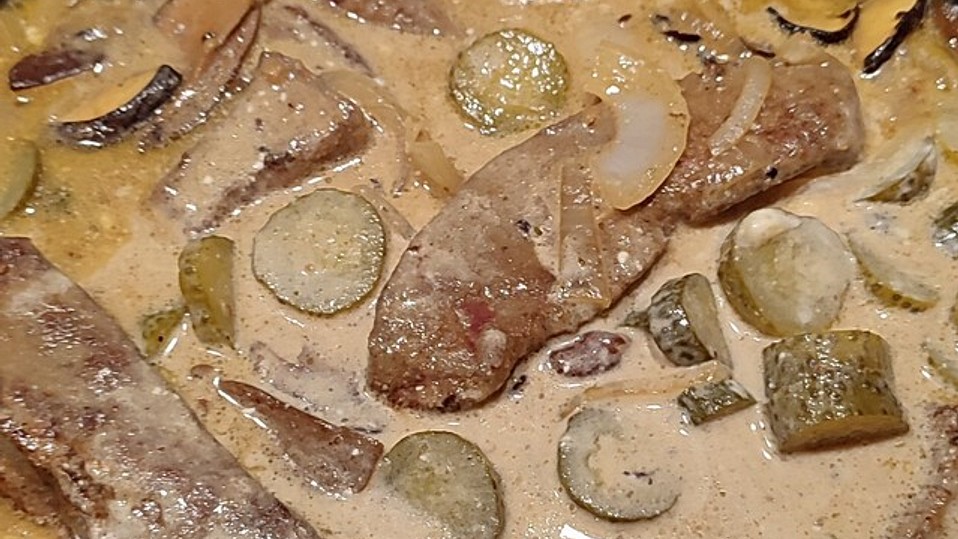 Oberschlesische Leberpfanne von Archeheike