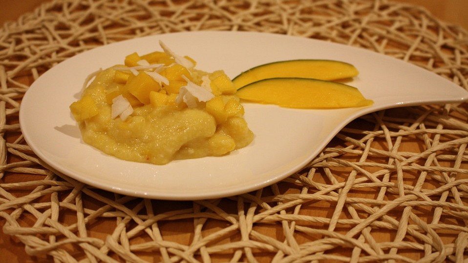 Indisches Grießdessert mit Mango von ars_vivendi