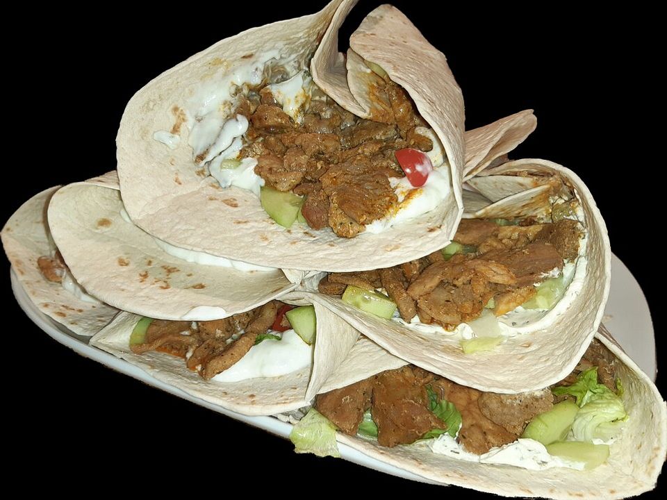 Gyros-Wrap von elle88| Chefkoch