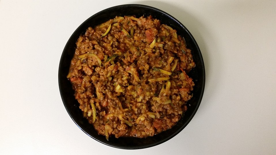 Linsengericht mit Hackfleisch und Gemüse von lebenslust0468