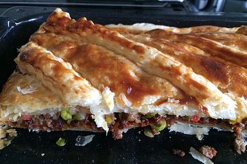 Hackfleisch In Blatterteig Blech