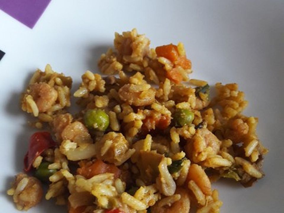Curryreis mit Shrimps von Sianiri| Chefkoch