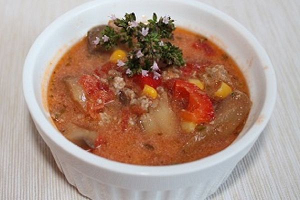 Pizzasuppe von MaikNadi | Chefkoch