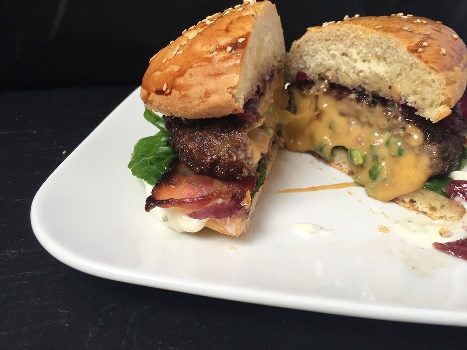 The Hot Cheddar Burger| Chefkoch
