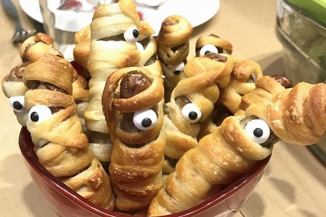 Inverser Hot-Dog von Wurstsalat| Chefkoch