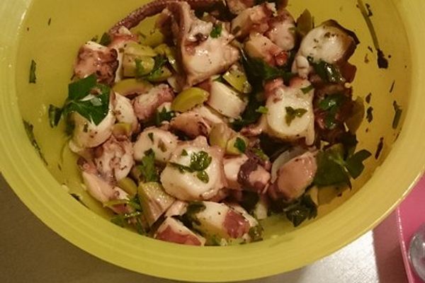 Salat von gekochtem Oktopus von Stephan-kocht-gerne | Chefkoch