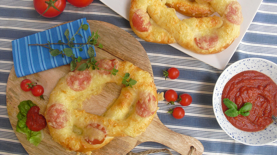 Pizza-Brezel von Chefkoch-Video