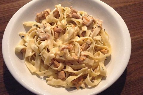 Pfifferlinge in Sahnesauce nach italienischer Art von bugdoll