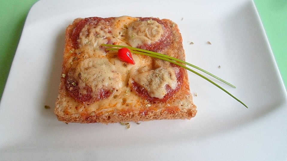 Mini-Pizza-Toast von Kochdepp99