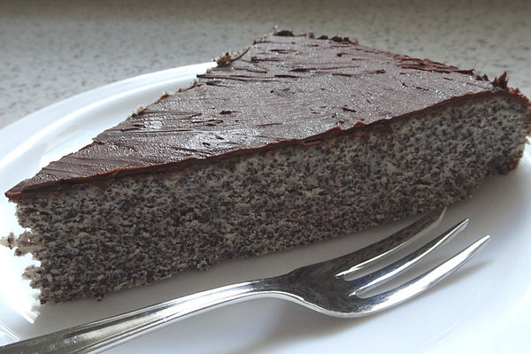 Mohnkuchen Mit Schokolade