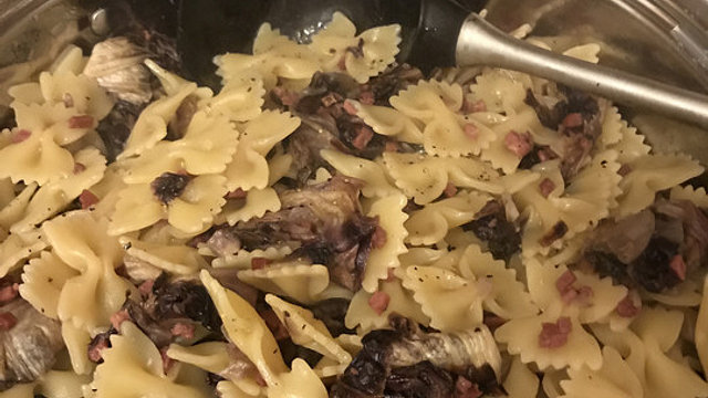 Tagliatelle mit Trevisano von noveli