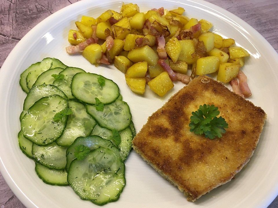 Panierter Leberkäse von CrazyChick| Chefkoch