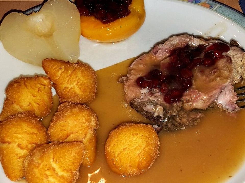 Wildschweinkeule ohne Knochen und Schwarte von BeatesKochwelt| Chefkoch