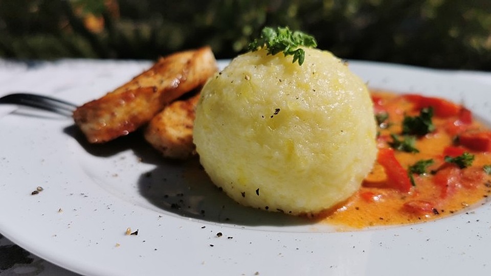 Kartoffelklöße halb und halb von inwong| Chefkoch