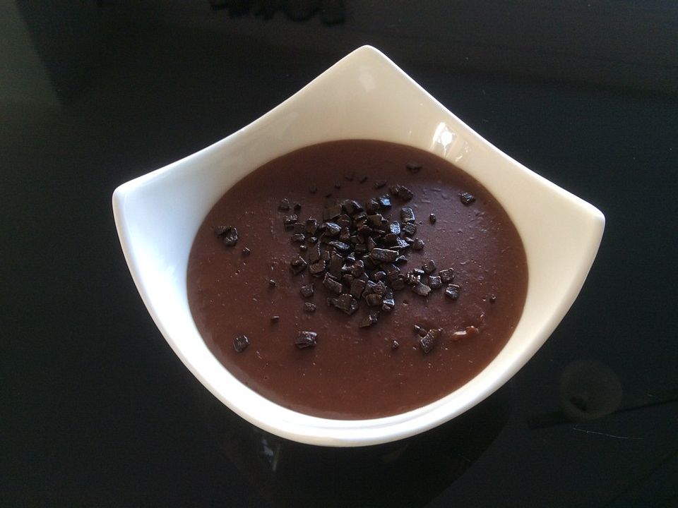 Veganer Schokoladenpudding von hunnybee| Chefkoch