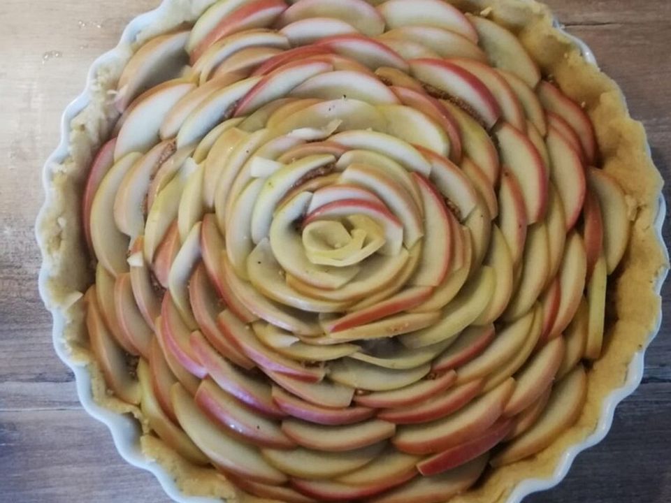 Französische Apfeltarte von JELI158 | Chefkoch