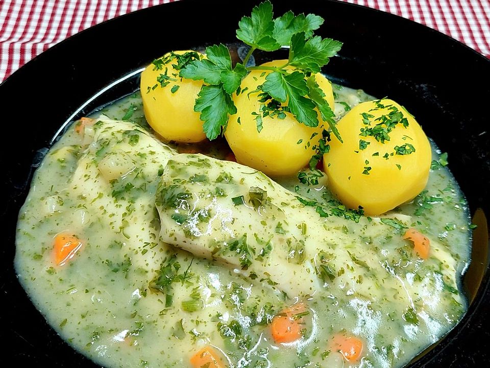 Schellfisch mit Kräutersoße von Andrea-1957| Chefkoch